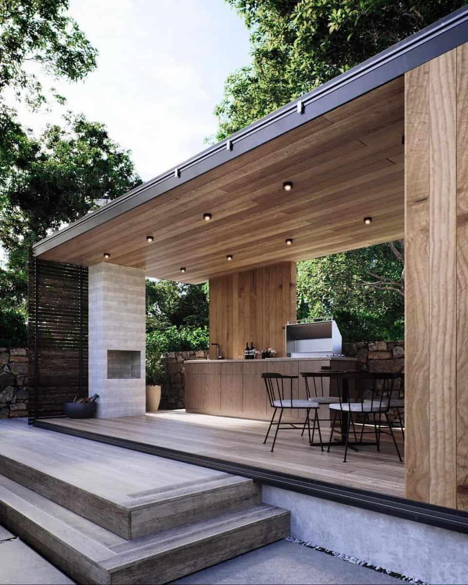 16 Ultimate Outdoor BBQ Area Ideas: Fire Pit, Bar, and Lounge Seating ...