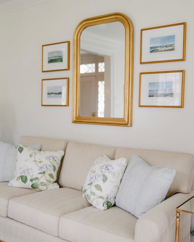 21 Mirror Above a Couch Ideas: Enhancing the Elegance of Living Spaces ...