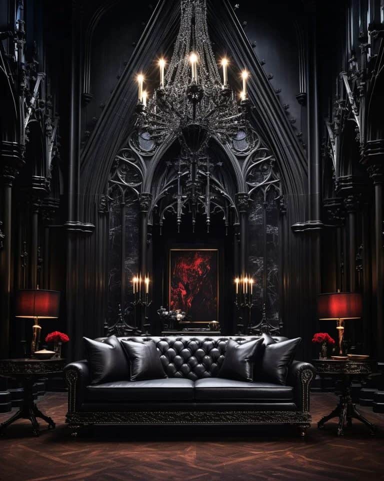 Transform Your Home with These 18 Gothic Living Room Ideas ...