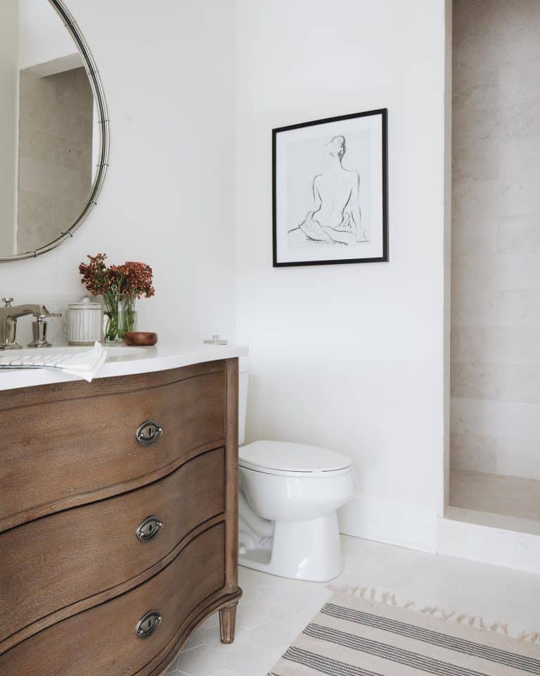 22 Stunning Powder Room Vanity Designs: Enhancing Elegance and Luxury ...