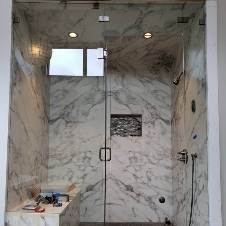 The Beauty of Large Tiles for Shower Walls: 20 Inspirational Bathroom ...