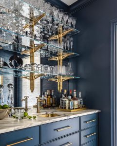 Elevate Your Home Bar With Glass Shelves (20 Ideas) – Inspirations at ...